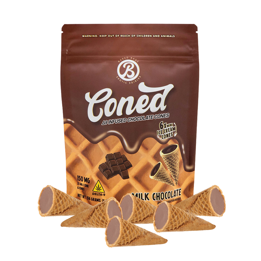 Coned | Hemp Edibles | Baked Bags