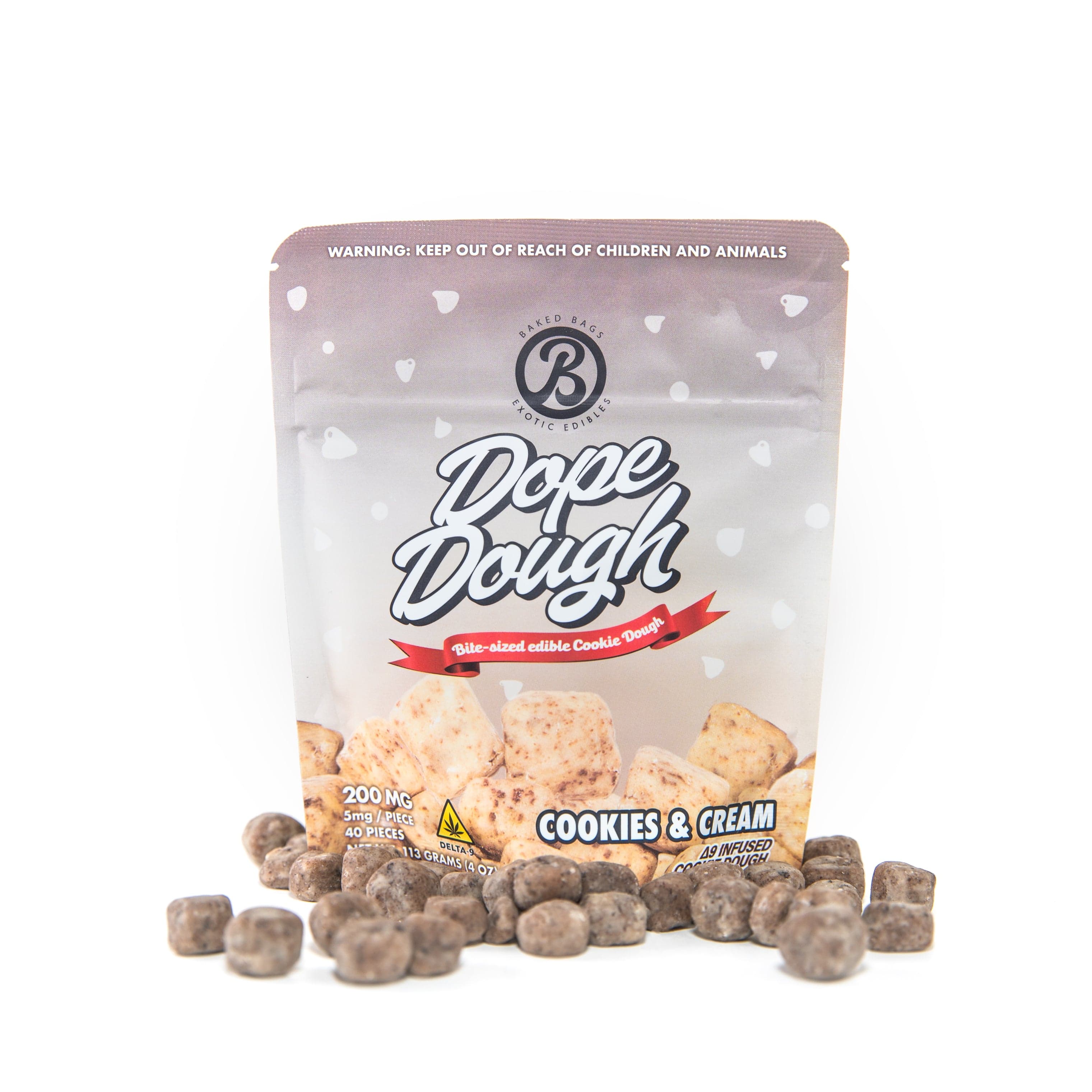 DOPE DOUGH - COOKIES & CREAM COOKIE DOUGH EDIBLES