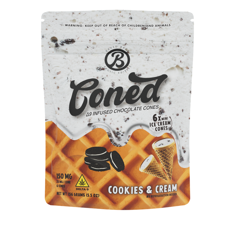 Coned | Hemp Edibles | Baked Bags