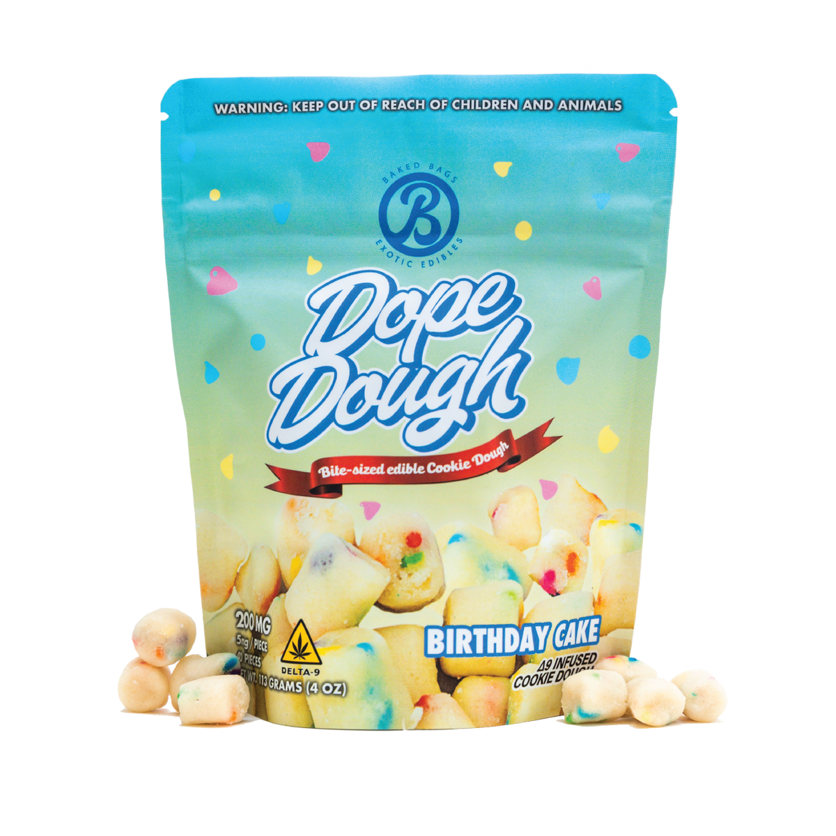 Cookie Dough Edibles | Dope Dough | Baked Bags