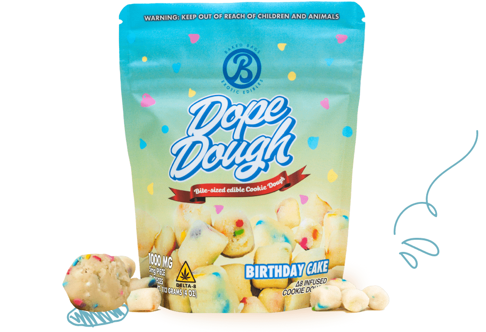 Cookie Dough Edibles | Dope Dough | Baked Bags