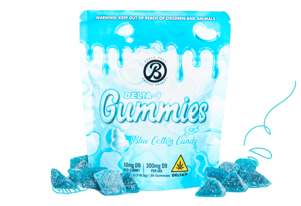 GUMMIES - BLUE COTTON CANDY